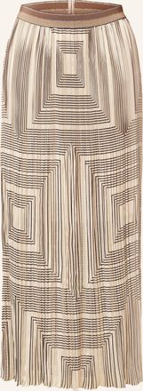 Marc Aurel Marc Aurel Plisseerock beige