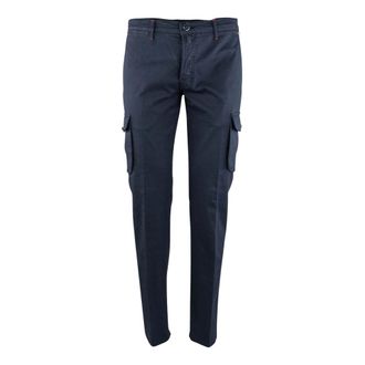 Kiton Cargo Pants - - Trousers - Herren - Blau - W35