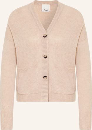 Allude Allude Strickjacke Aus Cashmere beige