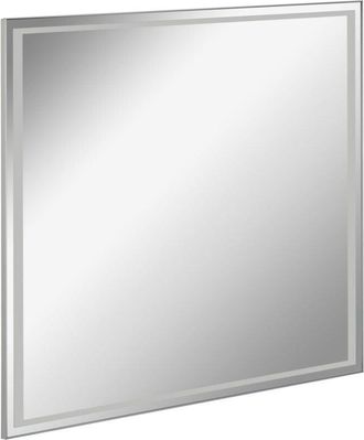 Fackelmann led Spiegel framelight 80 / Wandspiegel mit umlaufender LED-Beleuchtung / Ma&szlig;e (b x h x t): ca. 80 x 70 x 3 cm / Lichtfarbe: Kaltwei&szlig;