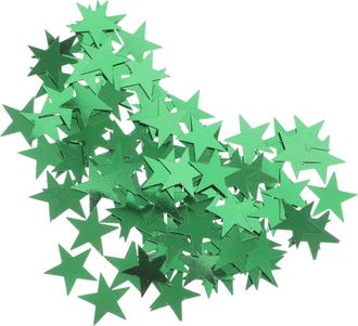 Cabilock 1tasche Glitzernde Pailletten f&uuml;r Nagelkunst Gr&uuml;ne Weihnachtssterne aus Folie Sternenkonfetti f&uuml;r Tischdekoration Glitzerkonfetti f&uuml;r Partys Hochzeite