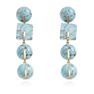 Cult Gaia Femme, Accessoires, Bleu, Taille: ONE Size Laguna Earrings