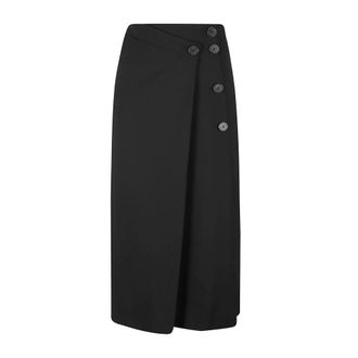 Iro Balance Midi Rock - - Skirts - Damen - Schwarzk - XS
