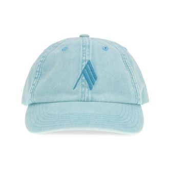 The Attico Femme, Accessoires, Bleu, Taille: ONE Size Casquette de baseball en coton