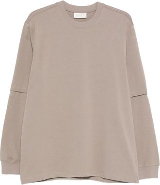 Yes London t-shirt à poche poitrine - Marron