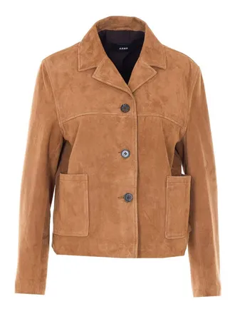 Arma Blouson En Cuir - Marron