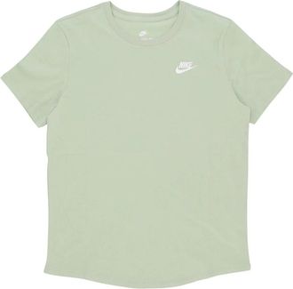 Nike Sportswear Club T-Shirt - - Sport - Damen - Gr&uuml;n - L