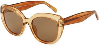 Generic Lunettes De Soleil Polaris&eacute;es &Agrave; Grande Monture For Hommes Et Femmes, D&eacute;coration De F&ecirc;te En Plein Air, Vacances Plage(Orange)