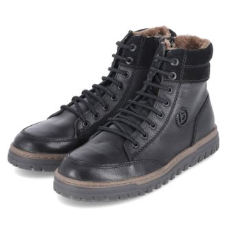 Bugatti Herren-Stiefel Warmfutter-321-AUE50, schwarz, 42