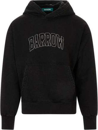 Barrow Barrow, Homme, Sweatshirts et sweats &agrave; capuche, Noir, Taille: S Sweat &agrave; capuche &agrave; logo brod&eacute;