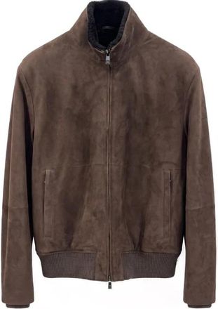 Corneliani Giubbino - - Jackets - Herren - Braun - 2XL