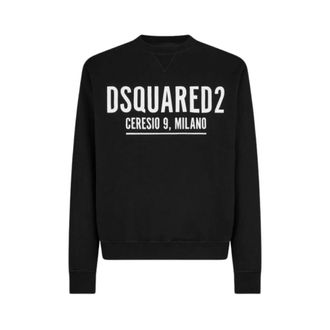 Dsquared2 Icon Ceresio Hoodie mit verstellbarem Kordelzug - - Sweatshirts & Hoodies - Herren - Schwarzk - 2XL