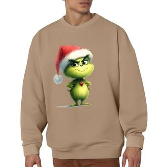 Generic Le Grinch Pull De Noel Homme Femme Pyjama Christmas Enfant Sweater Pulls The Deguisement Famille Costume Ugly Noel 2025 Drole Vetement Moche Sweat col