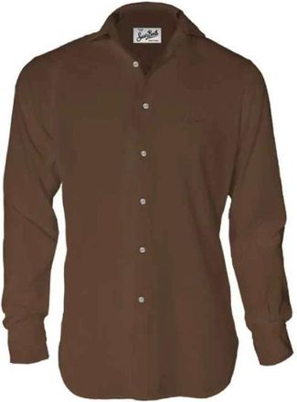 Saint Barth Homme, Chemises, Brun, Taille: 2XL Chemise Shirt