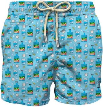 MC2 Saint Barth Femme, Maillots de bain, Multicolore, Taille: 44 FR Lighting Micro Fantasy - Portofino Ocean 31