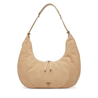 Pinko Handtasche PINKO Slouchy Hobo Big PE 25 PLTT 104295 A29N Beige