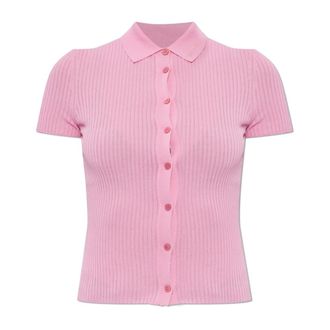 Balenciaga Hemdkragen-Oberteil - - Blouses & Shirts - Damen - Rosa - L