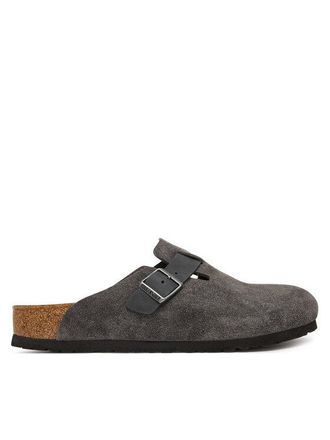 Birkenstock Pantoletten Boston 1032471 Dunkelgrau