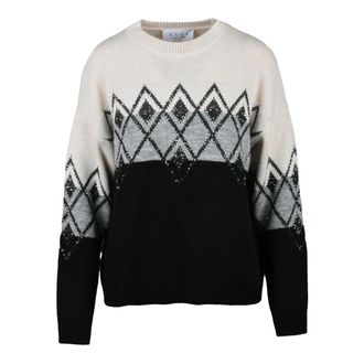 Kaos Kaos, Femme, Pulls, Multicolore, Taille: 42 FR Maglione Girocollo