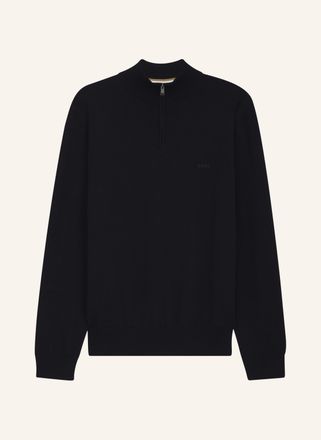 HUGO BOSS Pullover Padro-L Regular Fit blau