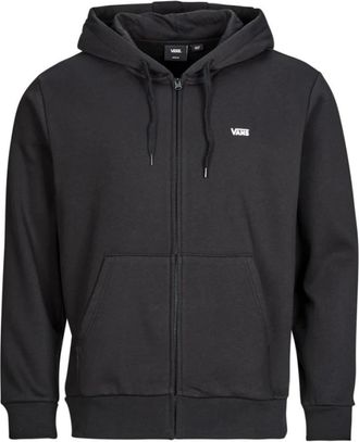 Vans Schwarze Zip-Through Jacke - - Sweatshirts & Hoodies - Herren - Schwarzk - S