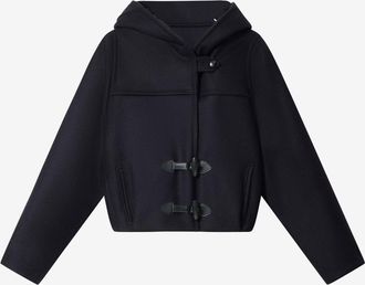 Isabel Marant Manteau Trixie En Laine - Femme - Bleu Fonc&eacute; Marine - Taille34 - Isabel Marant