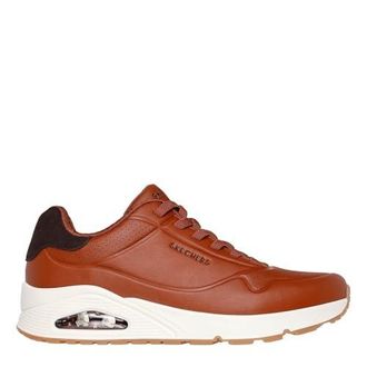 Skechers Baskets Air Uno-Tailored pour homme, cognac, 42.5 EU