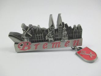 Generic Bremen Magnet Roland Stadtmusikanten 1 Charm Wappen Souvenir Germany