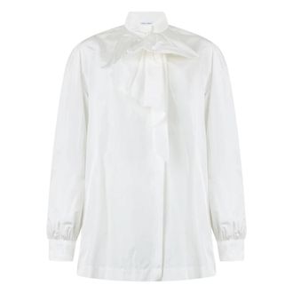 Alberta Ferretti Elegantes Hemd mit langen &Auml;rmeln - - Blouses & Shirts - Damen - Wei&szlig; - M