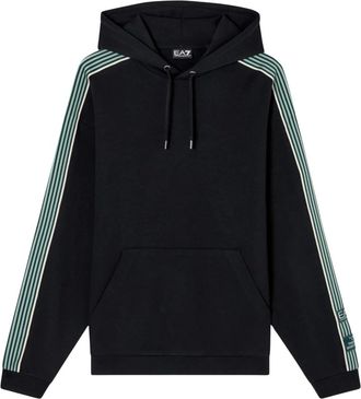 Emporio Armani Emporio Armani Ea7, Homme, Sweatshirts et sweats &agrave; capuche, Noir, Taille: S Sweat &agrave; capuche