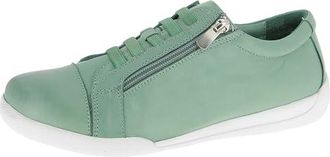 Andrea Conti Femme Damen Low Top Sneaker Basket, Menthe poivrée, 40 EU