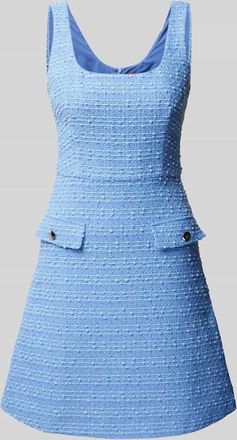 HUGO BOSS Minikleid mit Strukturmuster Modell Kilera