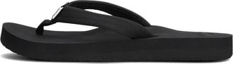 Reef Schwarze Leder-Look Zehentrenner - - Shoes - Damen - Schwarzk - 37 1/2 EU