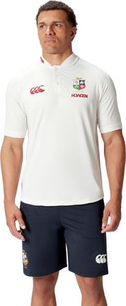 Canterbury Of New Zealand British and Irish Lions Poly Polo T-Shirt f&uuml;r Herren, Egret, Gr&ouml;&szlig;e XL