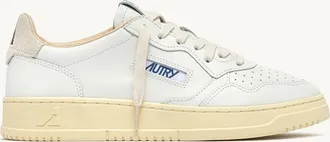 Autry SNEAKERS MEDALIST LOW AUS LEDER IN WEISS UND WILDLEDER IN SNOW WHITE