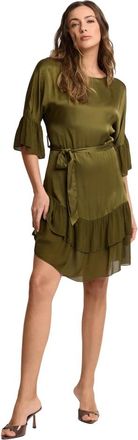 Kocca Femme, Robes, Vert, Taille: 44 FR Abito elegante volant