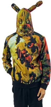 Bioworld Five Nights At Freddys Sweat &agrave; capuche zipp&eacute; &agrave; manches longues pour homme, multicolore, XX-Large
