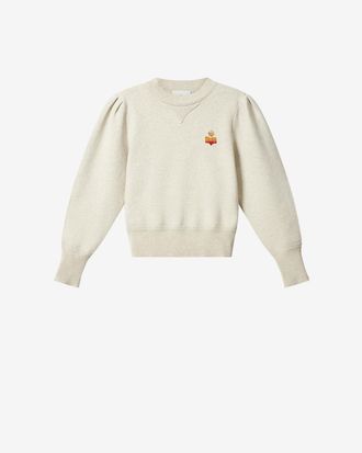 Isabel Marant Pull Kelaya - Femme - Gris Clair - Taille34 - Marant &Eacute;toile