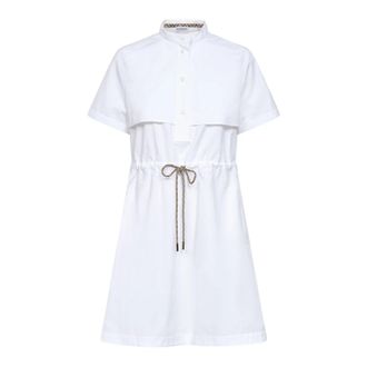 Burberry Hemdblusenkleid - - Dresses - Damen - Wei&szlig; - S
