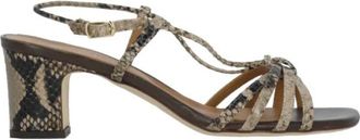 Julie Dee Femme, Chaussures, Brun, Taille: 37 EU Sandale &agrave; brides nou&eacute;es