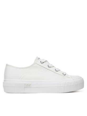Lee Sneakers aus Stoff Isla C Women Low 50251001.1FG Weiß