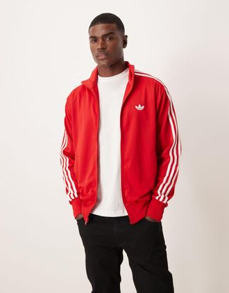 adidas Originals Firebird - Trainingsjacke in Rot
