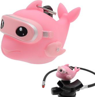 Generic Tauchgang D&uuml;senkappe - Schnorcheln D&uuml;se Abdeckung - Leuchtender D&uuml;senschutz Mit Clip Und Delphin Motiv
