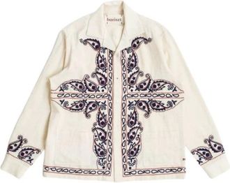 Baziszt Baziszt, Homme, Chemises, Blanc, Taille: M Memento Shirt