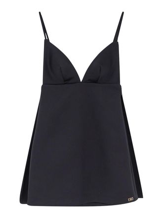 Elisabetta Franchi Robe Courte - Noir