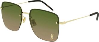 Saint Laurent SL 312 M Sonnenbrille - - Accessories - unisex - Gelb - 58 MM