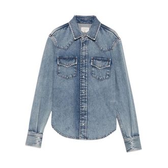 Jacob Cohen Leichte Jeanshemd - - Blouses & Shirts - Damen - Blau - XS