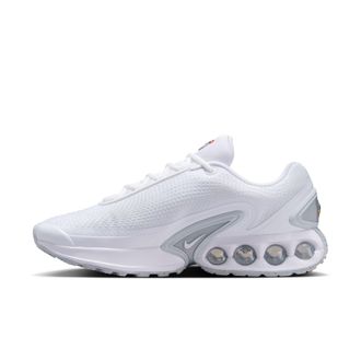 Nike Sneaker NIKE SPORTSWEAR Air Max Dn, Herren, Gr. 45, wei&szlig;, wei&szlig;, wei&szlig;, metallic silber, Synthetik, Textil, Schuhe Sneaker, Topseller