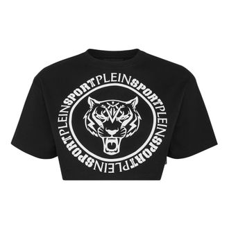 Plein Sport Femme, Tops, Noir, Taille: 44 FR T-Chemises