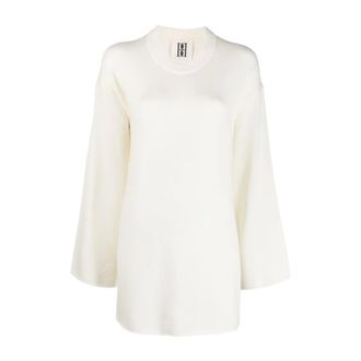 By Malene Birger Leon Tricot - Femme - Pulls - Blanc - Taille: 36 FR